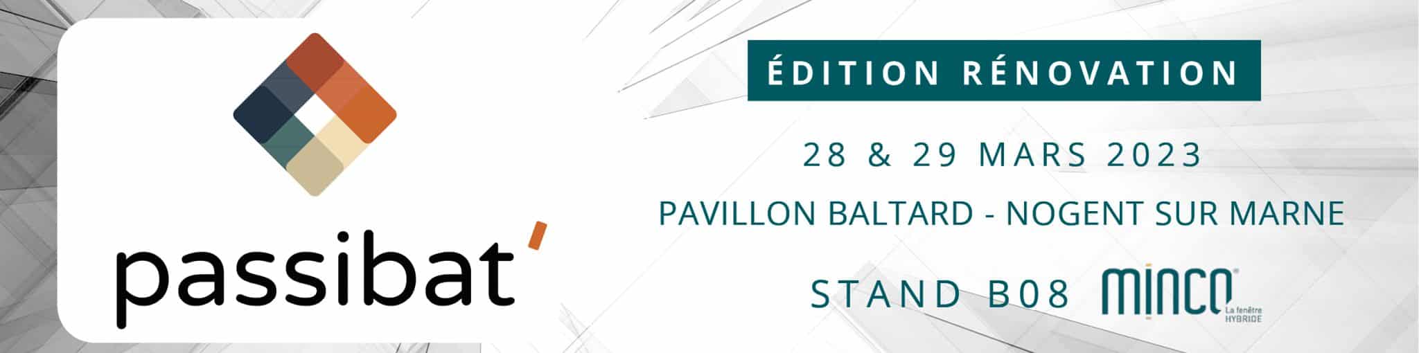 Salon Passibat 2023 - édition Rénovation | MINCO Actualités
